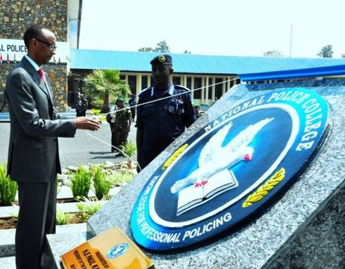 H.E President Kagame inaugurates Police College