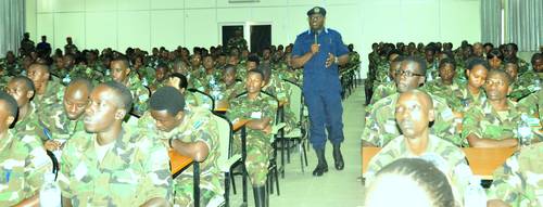 IGP Gasana lectures Diaspora students on security