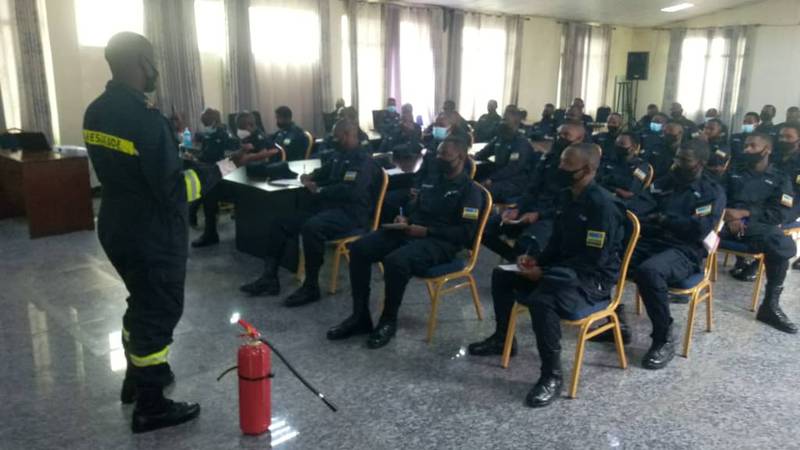 35 Police officers trained on Fire and safety awareness