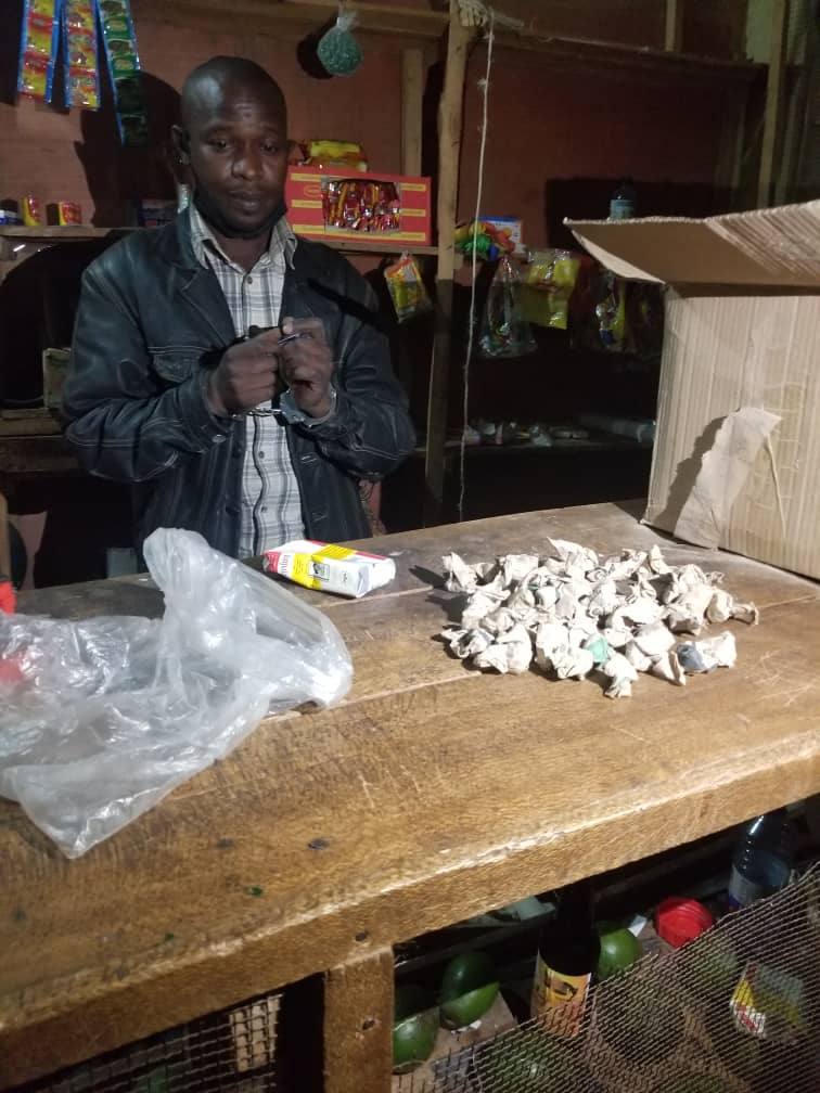 Kamonyi: Police arrest man selling narcotics in his shop